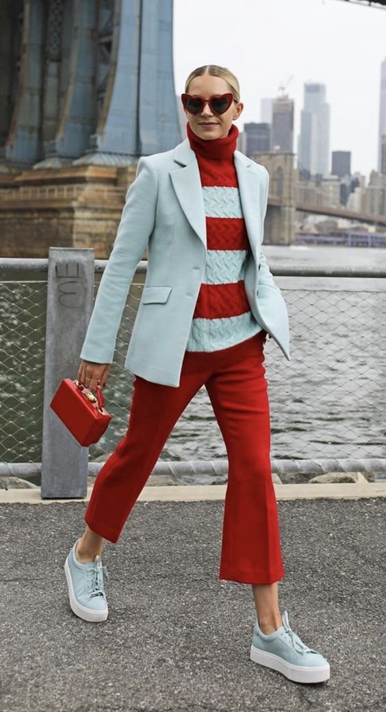 Looks rojos para otoño: un catálogo de ideas súper cute | Revista KENA ...